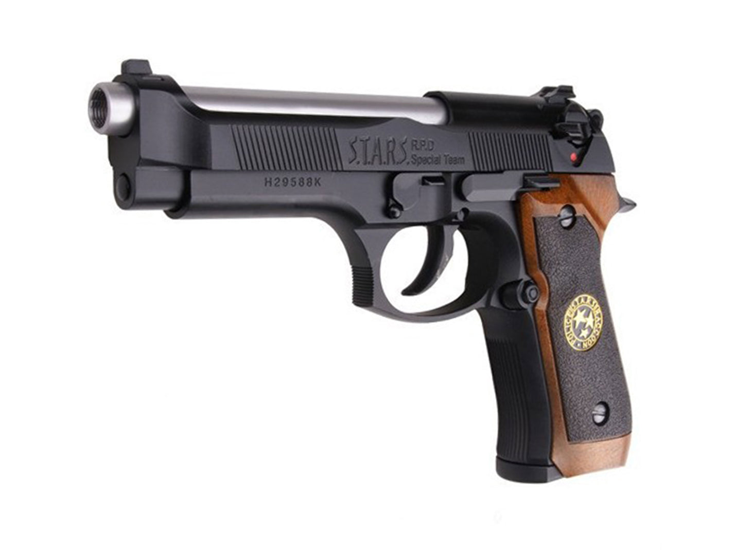 WE Samurai Edge Biohazard M9 Gas Blowback Airsoft Pistol. – TAC-CAT